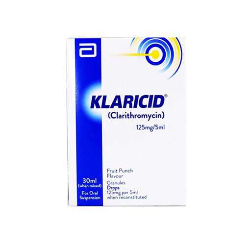 Klaricid (125mg/5ml) 30ml Oral Suspension – Dawai Corner